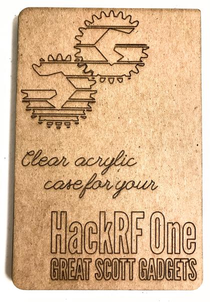 Acrylic Case for HackRF One - Hak5